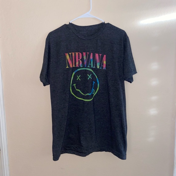 Tilly's | Shirts | Mens Graphic Tee Short Sleeve Nirvana Band Shirt Y2k ...